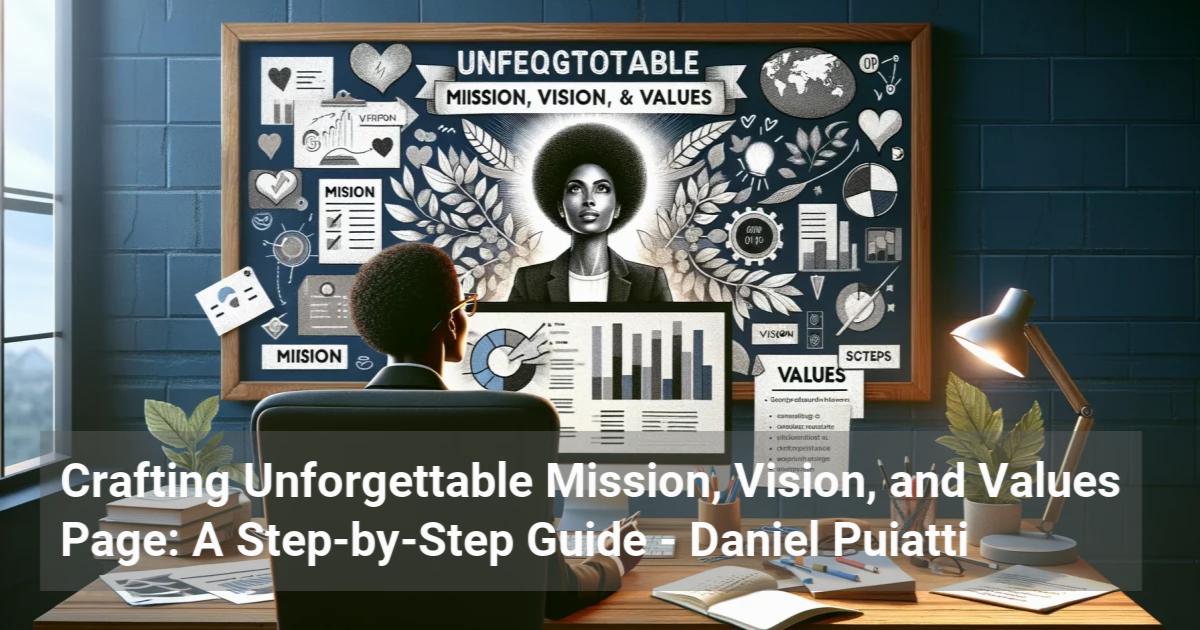 Crafting Unforgettable Mission, Vision, and Values Page: A Step-by-Step ...