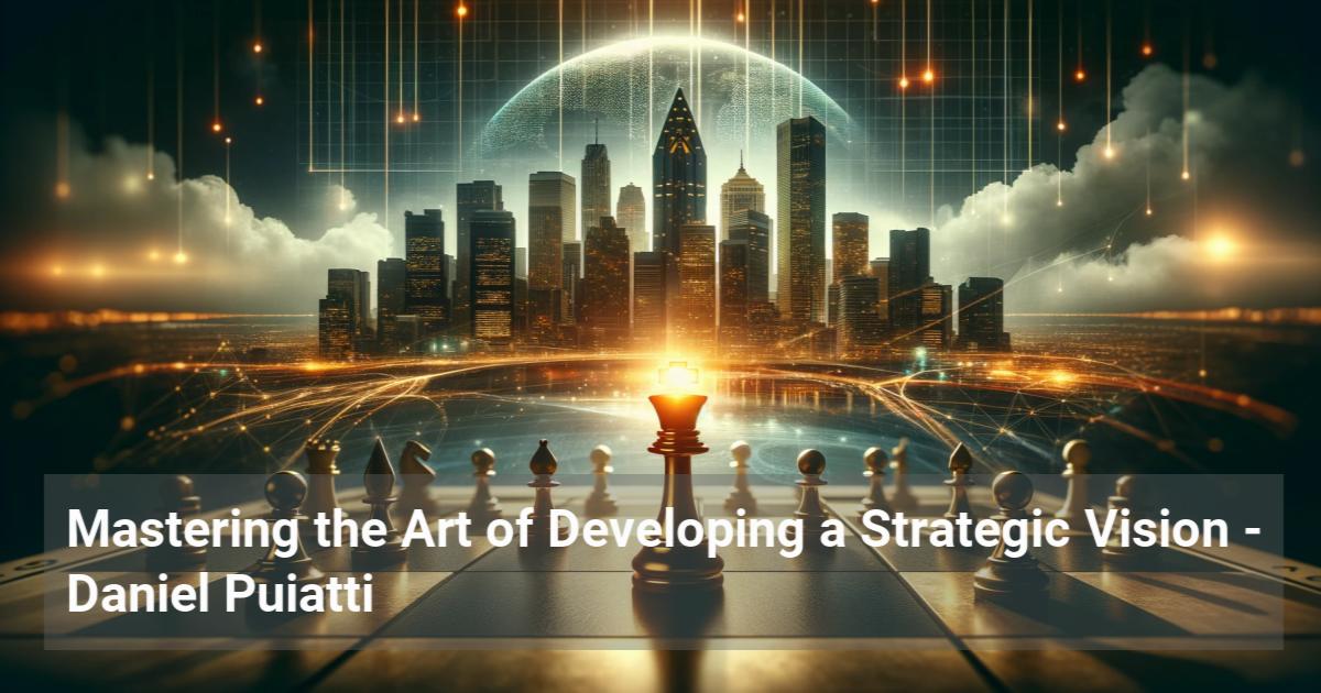 Mastering the Art of Developing a Strategic Vision – Daniel Puiatti