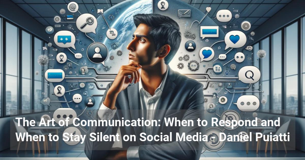 The Art of Communication: When to Respond and When to Stay Silent on ...
